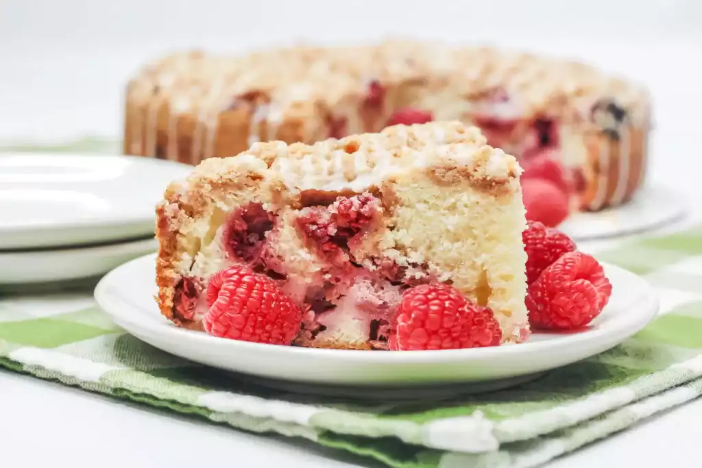 Raspberry Jam Crumb Cake Recipe - Tasty Recipe Time
